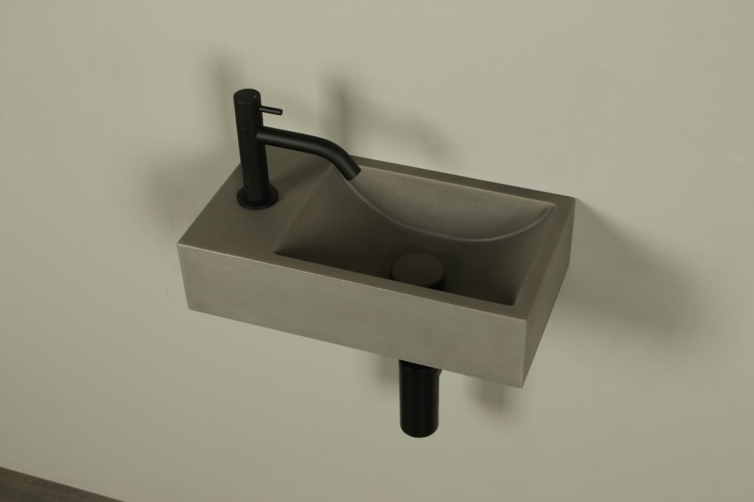 Toilet Fontein Beton Natuurlijk Beton Rechthoek 40×22 cm | BET-509ncl ...