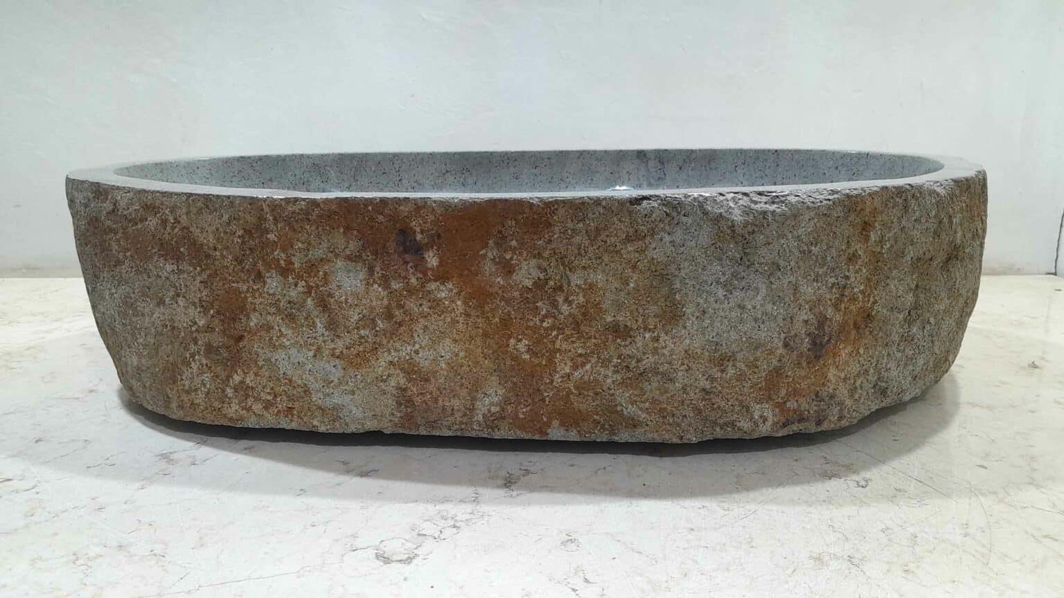 Riviersteen waskom RXXL231128, 71x40x15 cm - Badkamer Exclusief